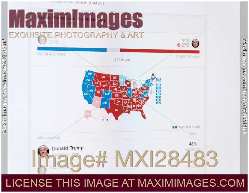 Photo of 2016 US Presidential election results Donald Trump won the ...