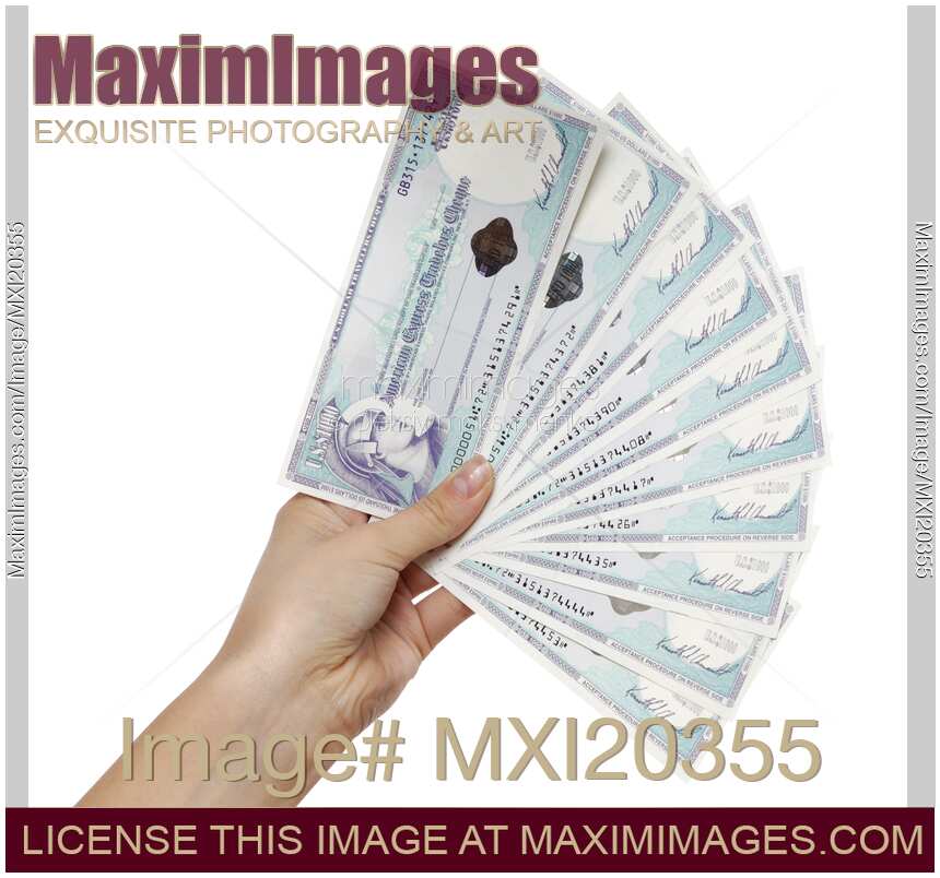 Photo of American Express Travellers Cheques | Stock Image MXI20355