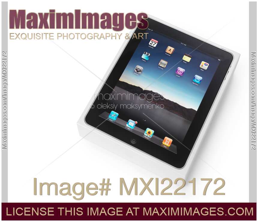 Photo of Apple iPad in a Box | Stock Image MXI22172