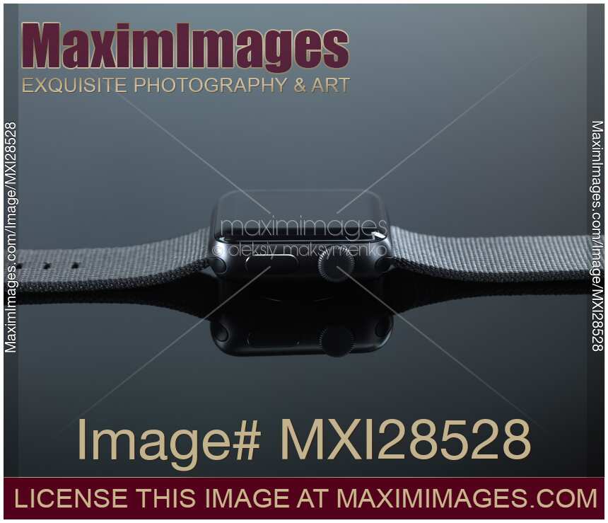 Photo of Apple Watch smartwatch side view | Stock Image MXI28528