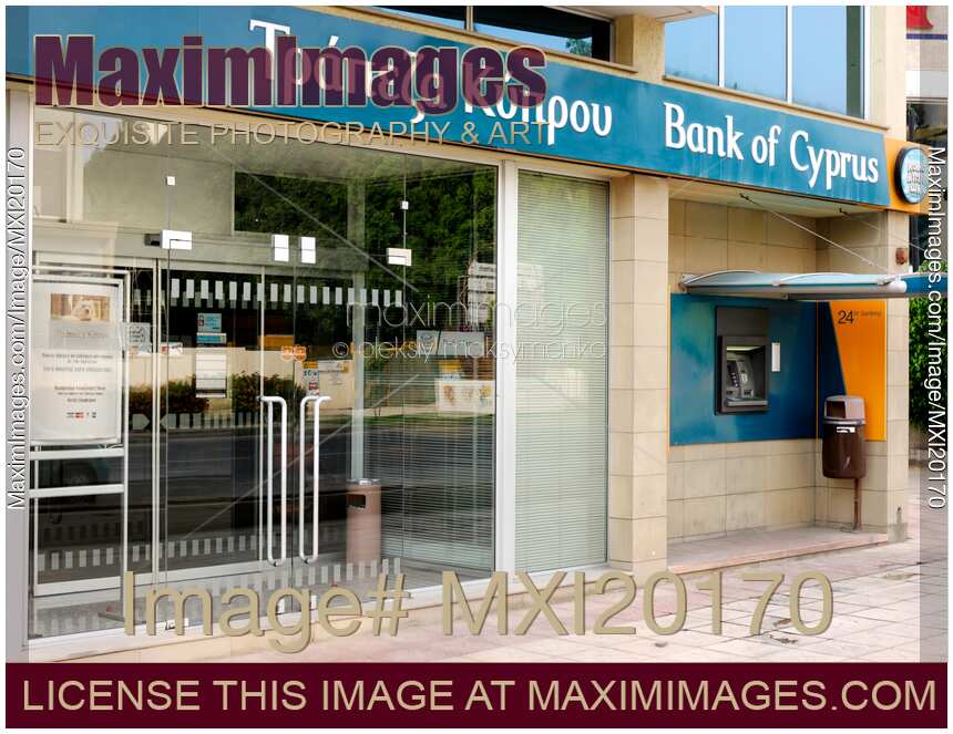 Photo of Bank of Cyprus branch | Stock Image MXI20170