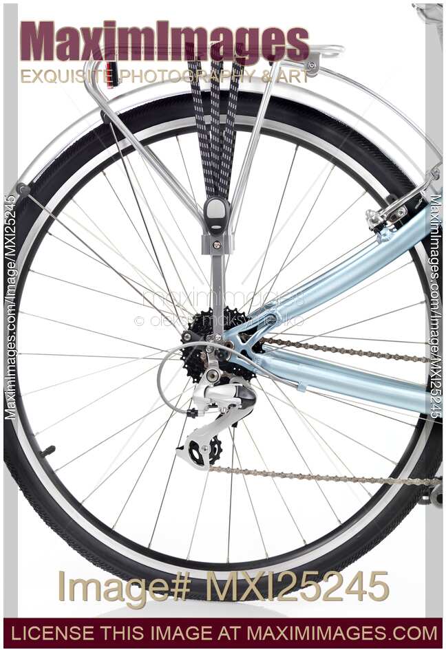 Photo of Bicycle rear wheel | Stock Image MXI25245