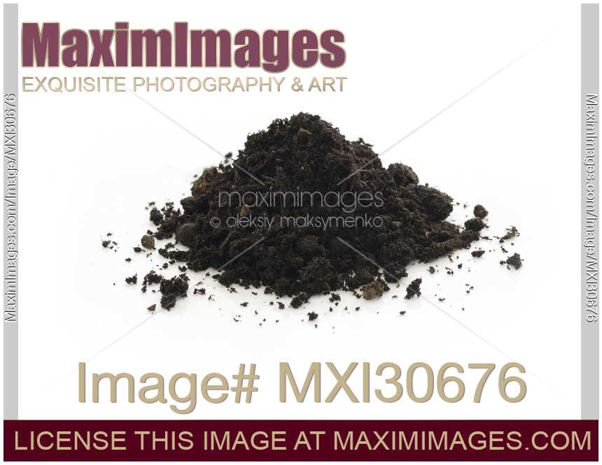 Photo of Compost organic fertilizer soil amendment closeup | Stock ...