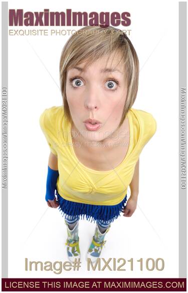 Photo of Curious Young Woman | Stock Image MXI21100