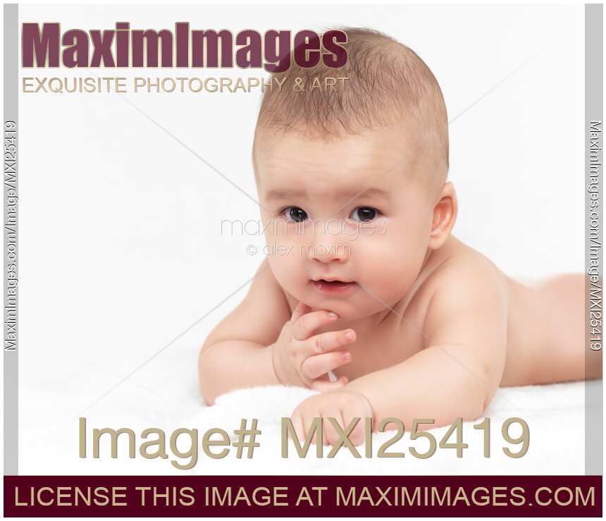 Photo of Cute portrait of a baby bot with a thoughtful puzzled look ...