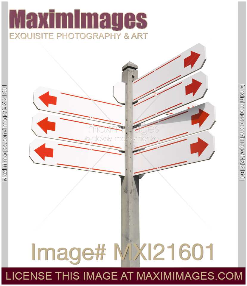 Stock photo: Direction Signpost | MaximImages