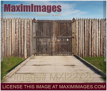 Photo of Fort Gates | Stock Image MXI22726