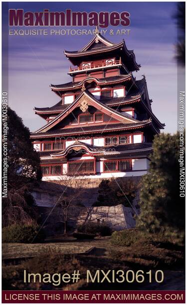 Photo of Fushimi Castle Fushimi-jo Fushimi-Momoyama Japanese castle in ...