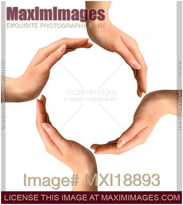 Photo of Hands Making a Circle | Stock Image MXI18893