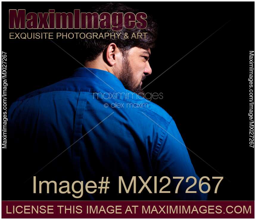 Photo of Portrait of an angry middle aged man | Stock Image MXI27267
