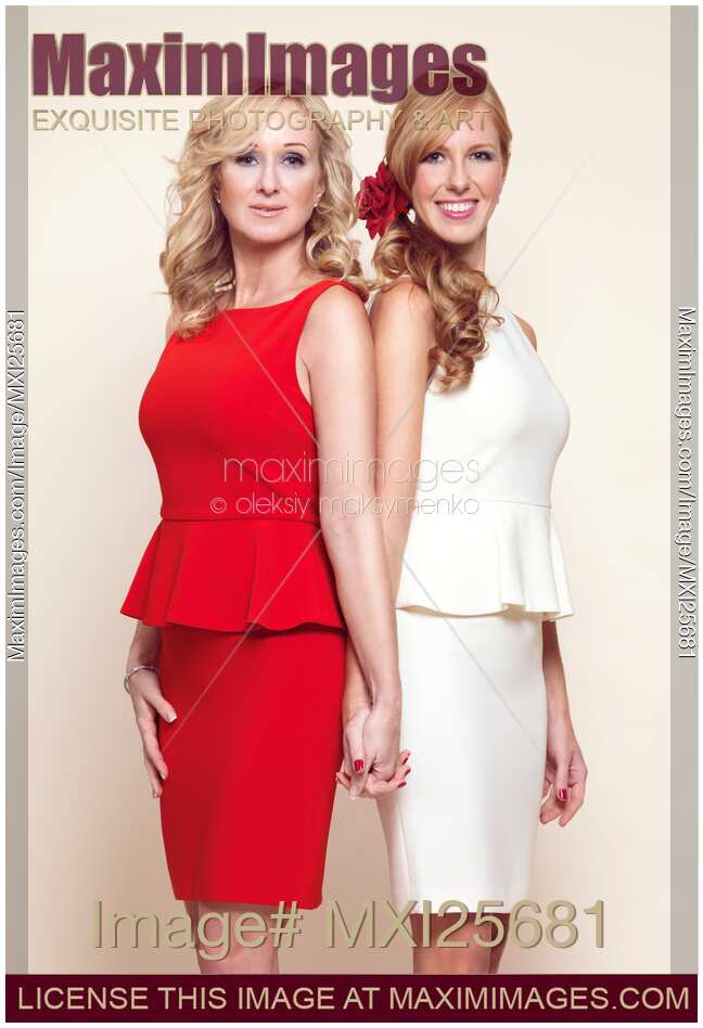 Photo of Portrait of two sisters | Stock Image MXI25681