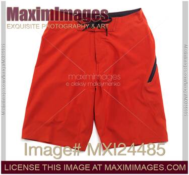 Photo of Red swimming trunks | Stock Image MXI24485