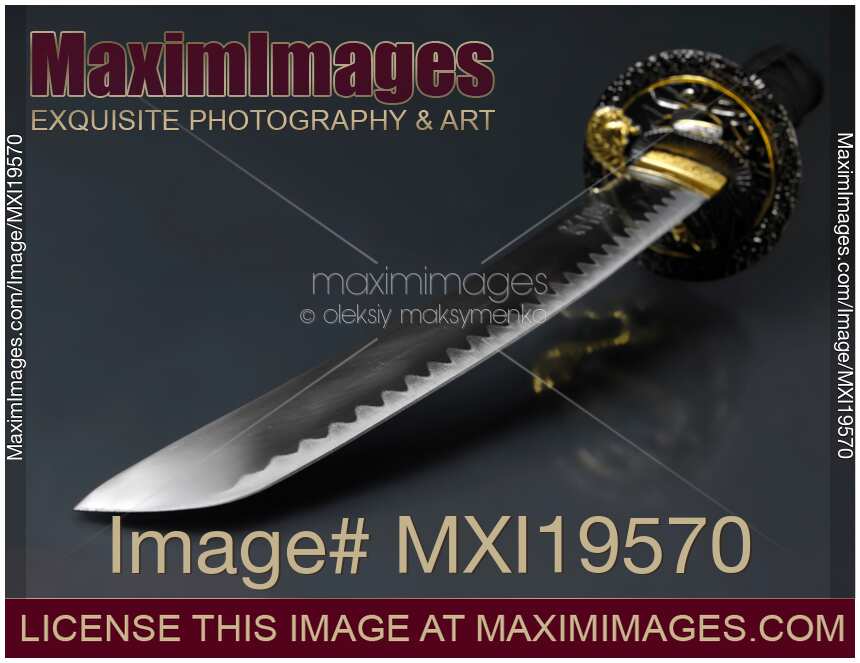 Photo of Short Samurai Sword Tanto | Stock Image MXI19570