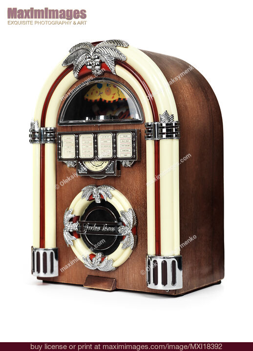 Retro Juke Box Radio. Stock Photo MXI18392