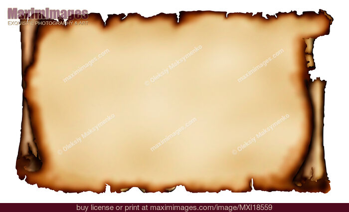 Old Piece of Parchment illustration. Stock Image MXI18559