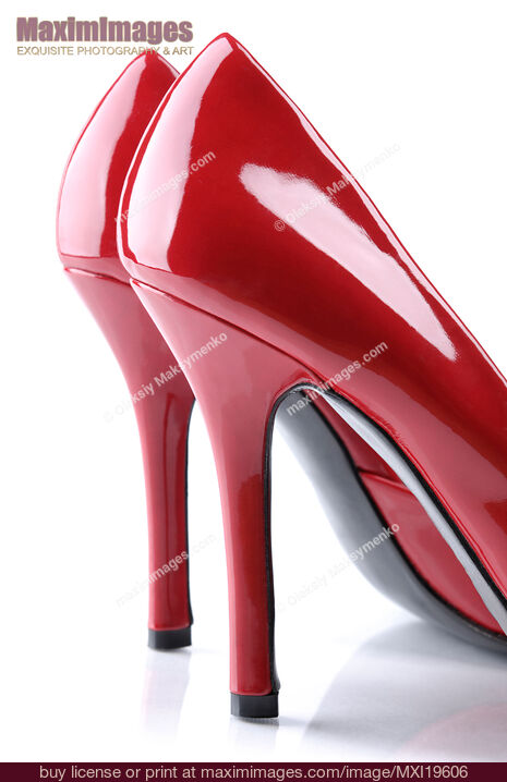 Red High Heels. Stock Photo MXI19606