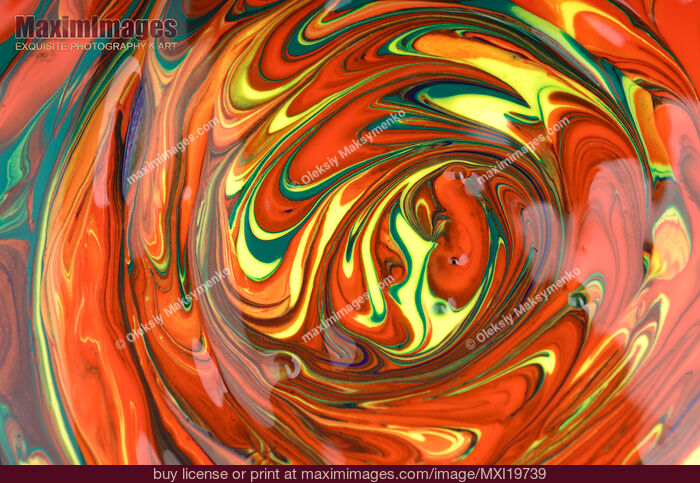 Abstract Smeared Paint. Stock Photo MXI19739