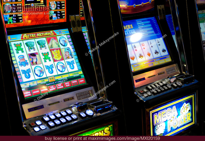 Slot Machines. Stock Photo MXI20159