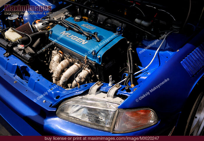 Race Car Engine. Stock Photo MXI20247