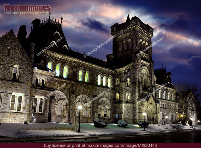 University of Toronto University College. Stock Photo MXI20443