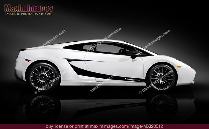 Lamborghini Gallardo Superleggera 2007 sports car. Stock Photo MXI20512