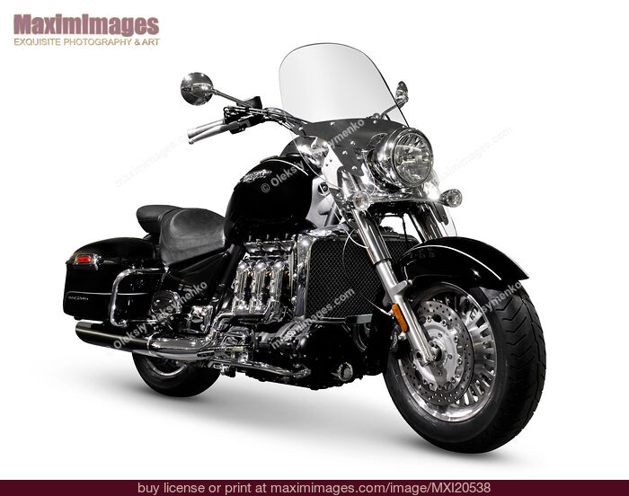 Triumph Rocket III Motorcycle. Stock Photo MXI20538