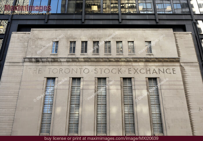 The Toronto Stock Exchange. Stock Photo MXI20639