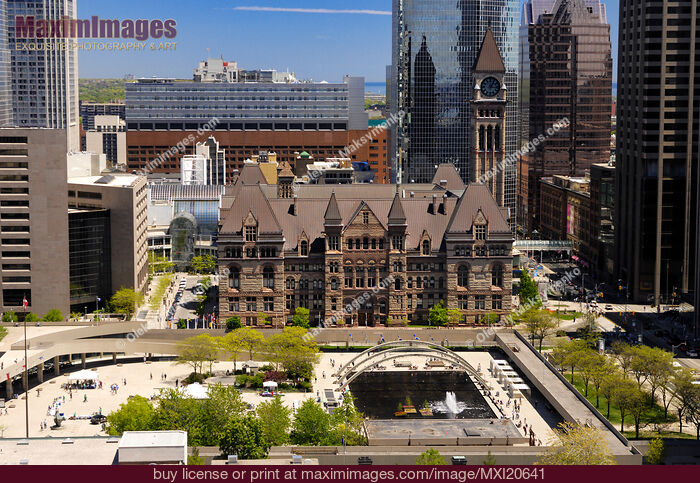 Toronto Old City Hall. Stock Photo MXI20641