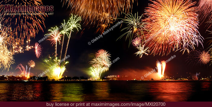 Fireworks. Stock Photo MXI20700