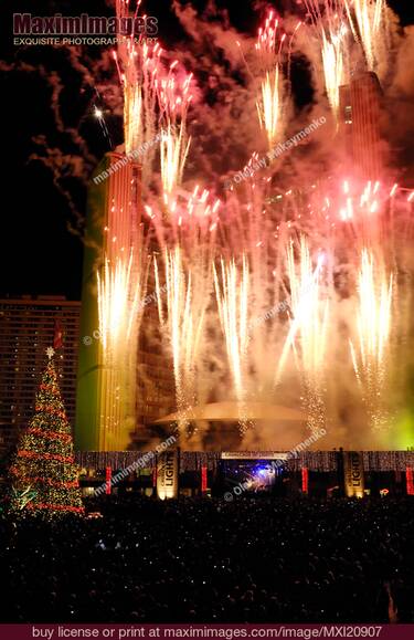Cavalcade of Lights in Toronto. Stock Photo MXI20907