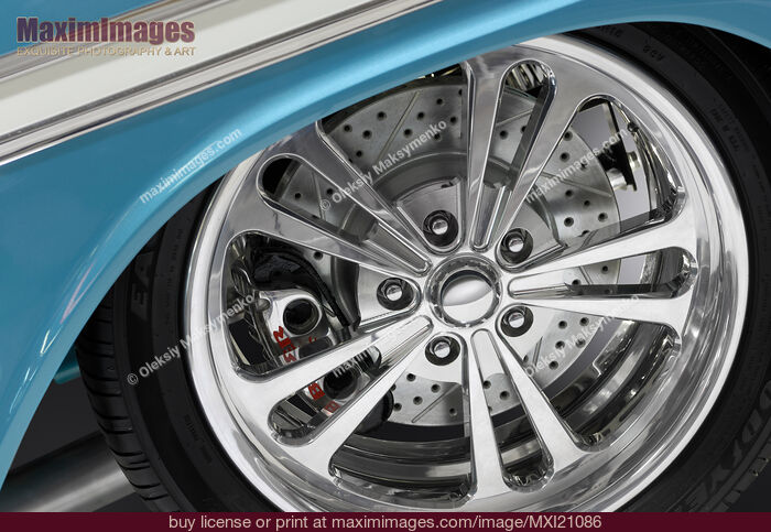 Custom Car Wheel. Stock Photo MXI21086