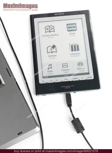 Sony Reader. Stock Photo MXI21279