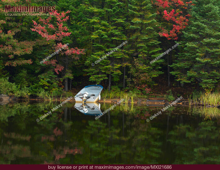 Ontario Autumn Scenery. Stock Photo MXI21686