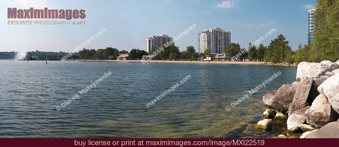Lake Simcoe Beach. Stock Photo MXI22519