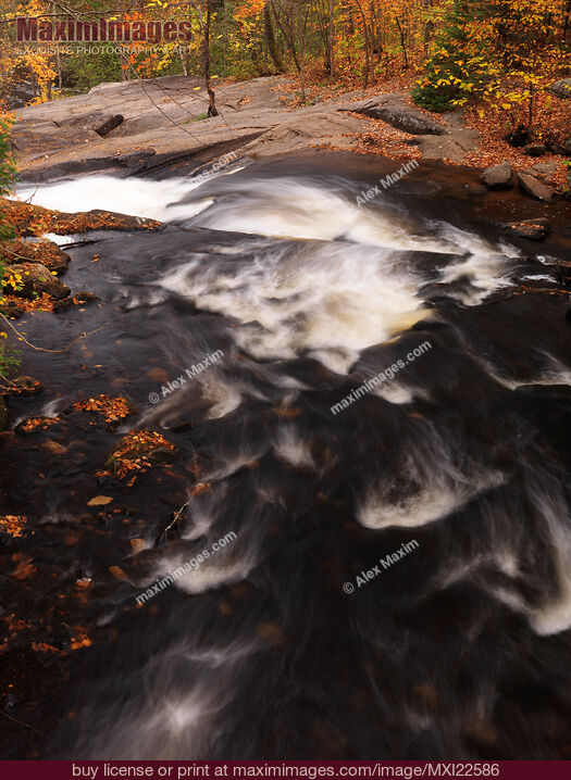 Cascade Waterfall Fall Nature Scenery. Stock Photo MXI22586