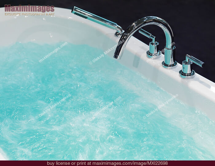 Hydromassage bath. Stock Photo MXI22698