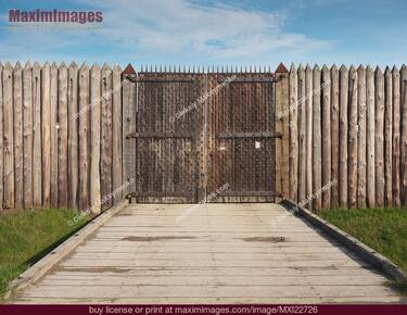 Fort Gates. Stock Photo MXI22726
