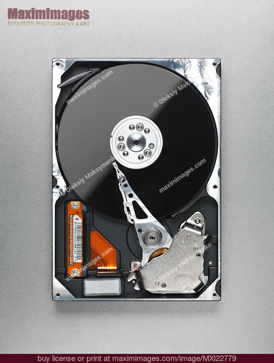 Hard Disk Drive. Stock Photo MXI22779