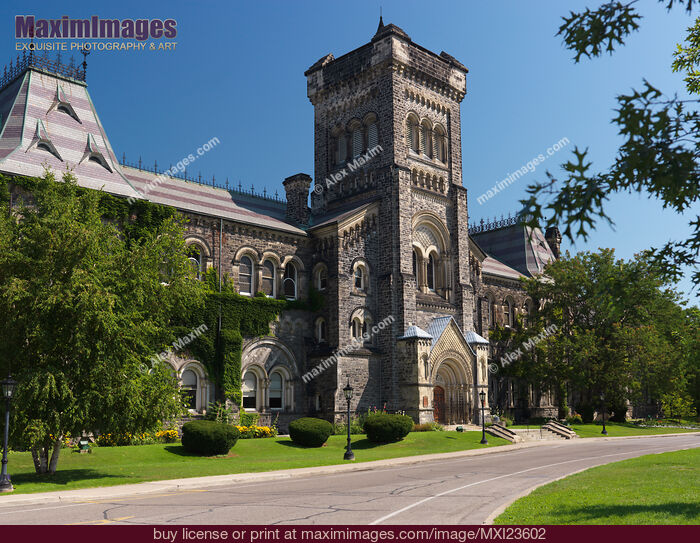 University College Building of UofT. Stock Photo MXI23602