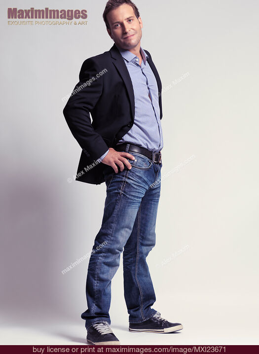 Fashionably Dressed Man. Stock Photo MXI23671