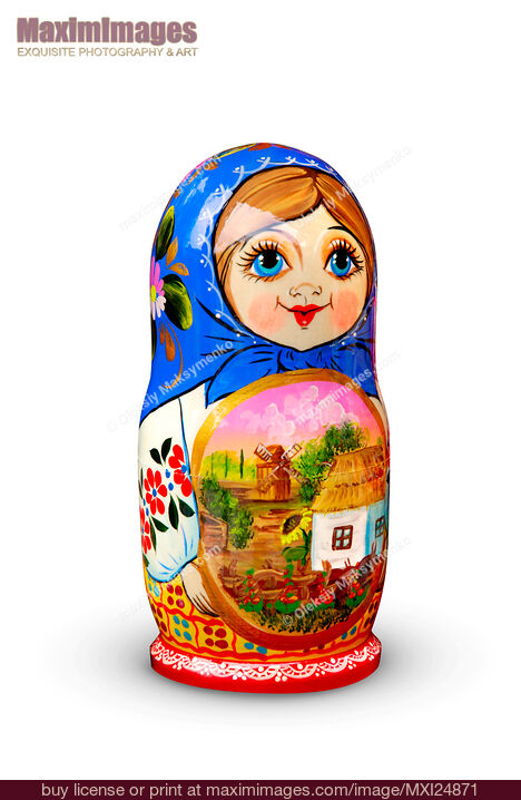 Russian Matreshka. Stock Photo MXI24871