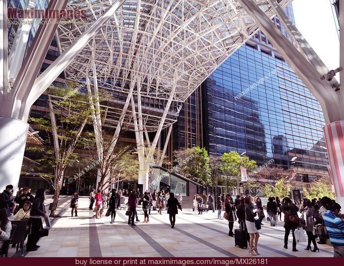 Tokyo Midtown plaza. Stock Photo MXI26181