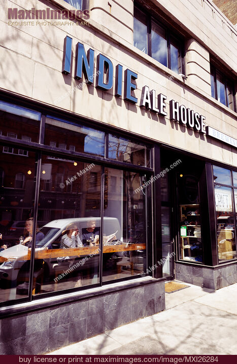 Indie Ale House bar at the Junction Toronto. Stock Photo MXI26284