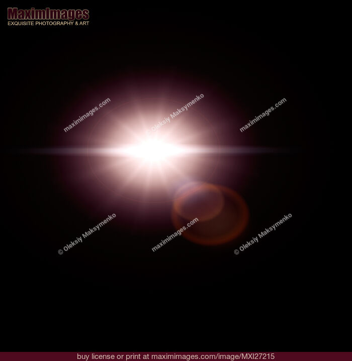 Sun Flare Lens Flare effect. Stock Image MXI27215