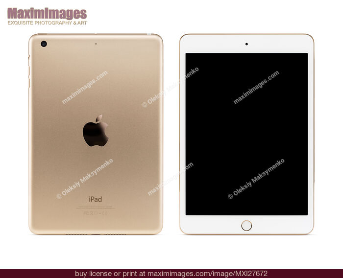 Ipad Mini 2 Gold Front