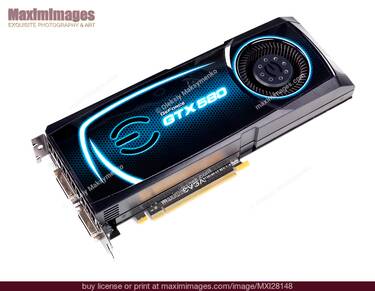 GeForce PC Video Card. Stock Photo MXI28148