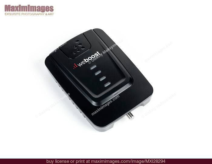 WeBoost cell phone signal booster. Stock Photo MXI28294