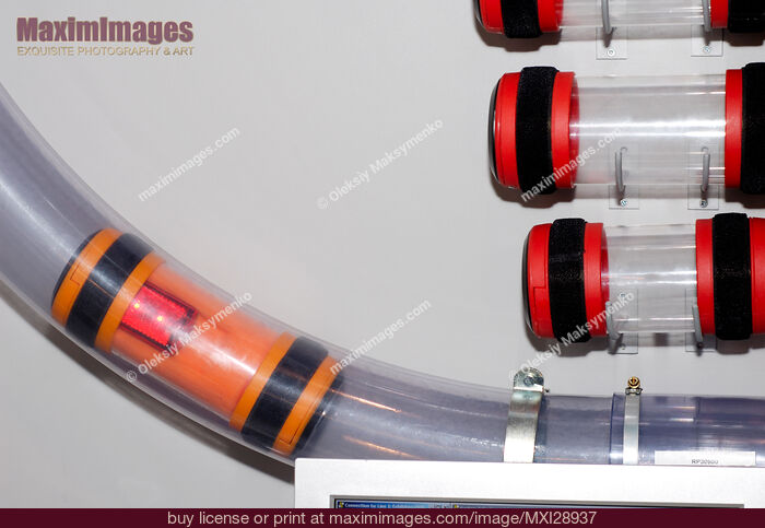 Tube Transfer System Sumetzberger K20000 Diana. Stock Photo MXI28937