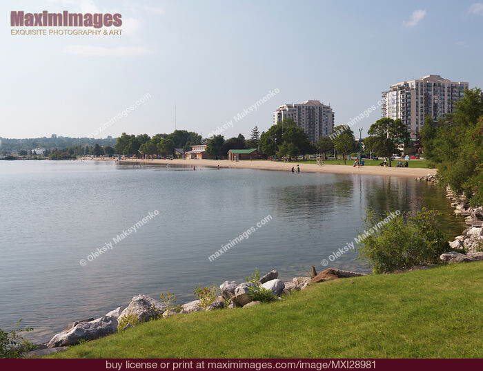 Lake Simcoe Beach. Stock Photo MXI28981