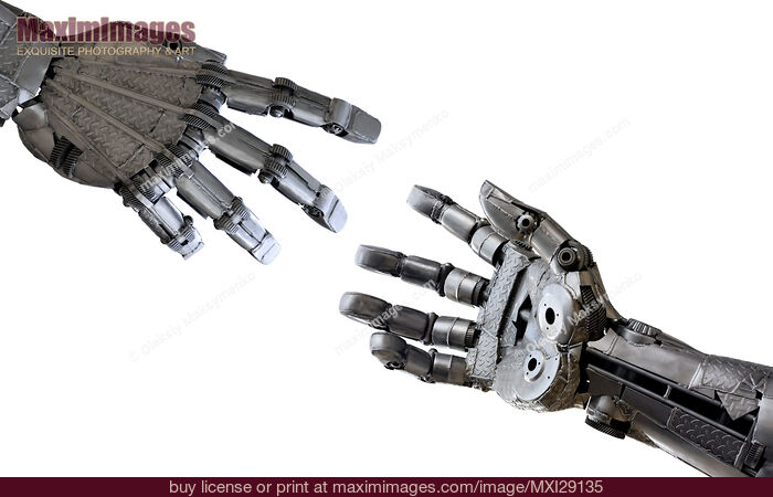 Iron Hands. Stock Photo MXI29135
